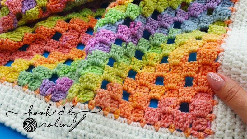 Crochet C2C Corner to Corner Open Block Stitch Blanket * PDF Pattern ...