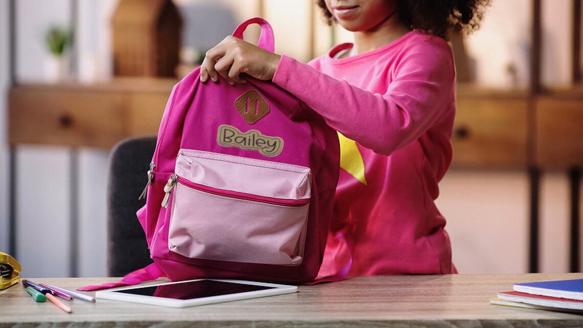 Name Patch | Iron-on Name Patch | Custom Name Patch for Backpacks ...