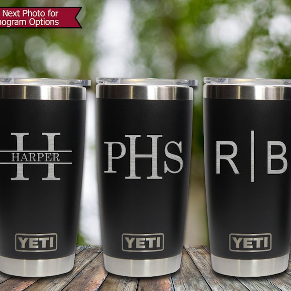 Yeti Monogram - Etsy