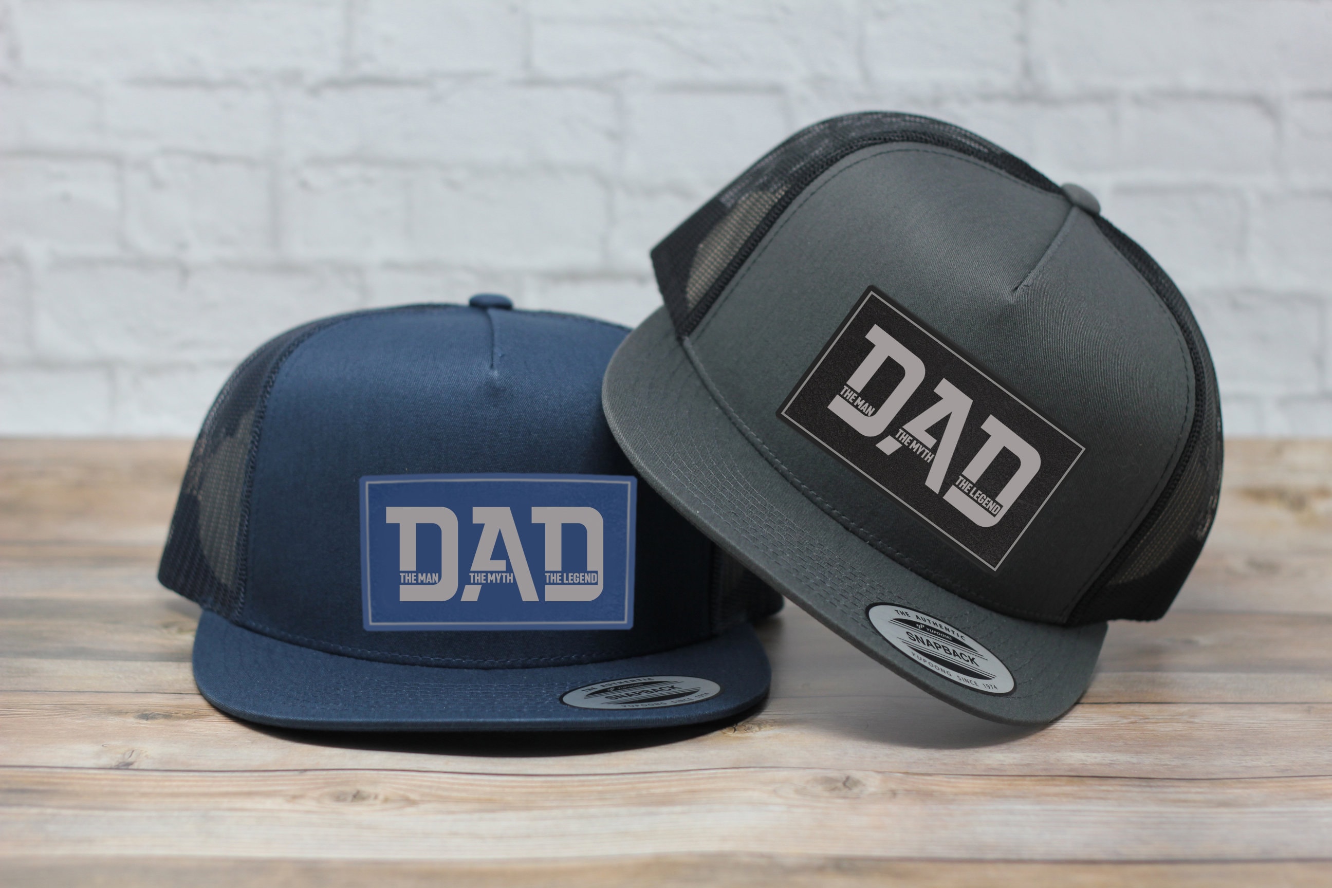 Dad Hat | Gift for Dad | Personalized Hat | Custom Dad Cap | Flat Bill ...