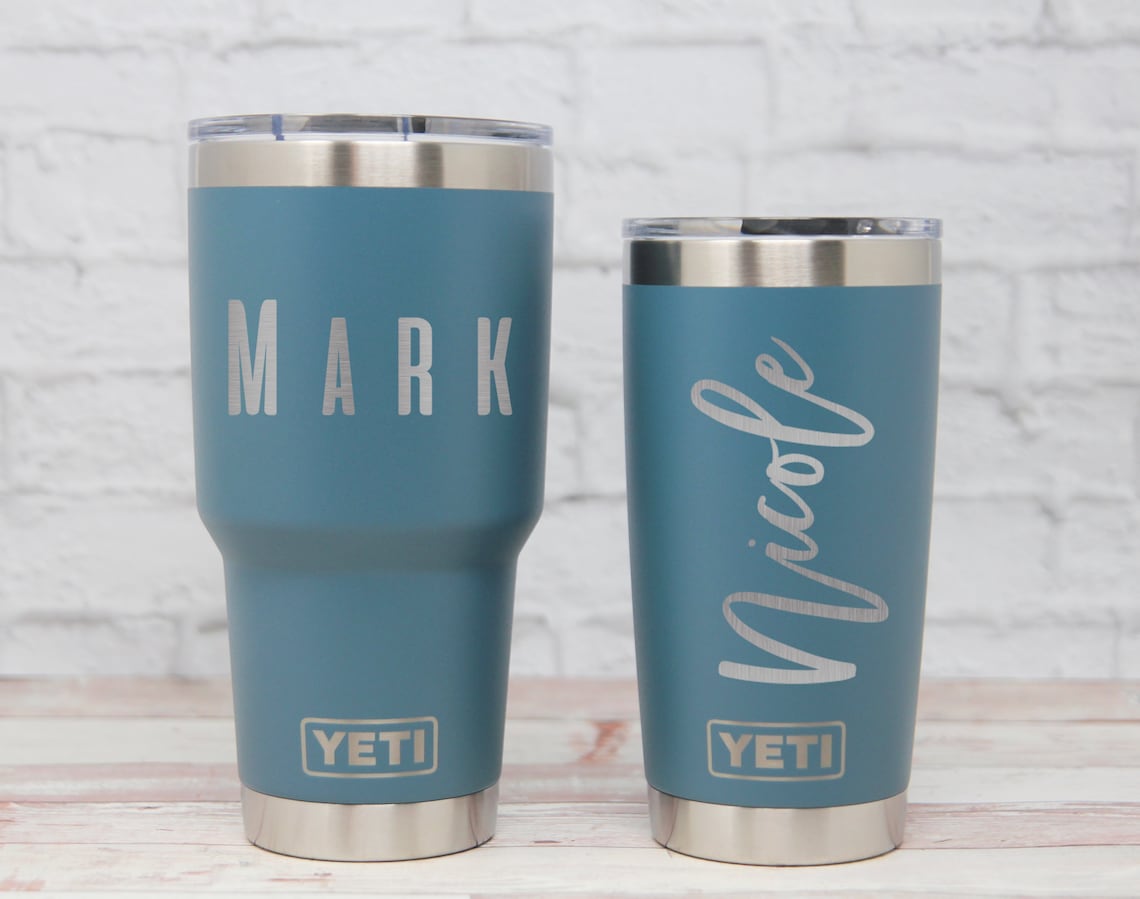 Custom Personalized Yeti Nordic Blue Yeti Engraved Yeti - Etsy