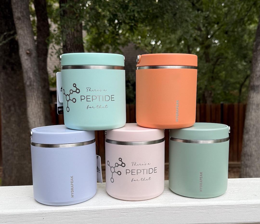 Personalized Hydrapeak Peptide Storage, Custom Peptide Organizer, Vial ...