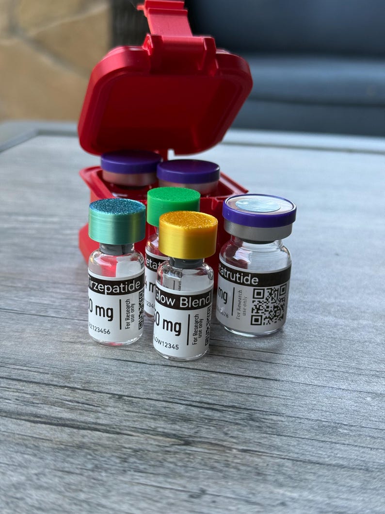 Peptide Vial Labels | Waterproof & Oil-proof Stickers for 3ml 5ml 10ml ...