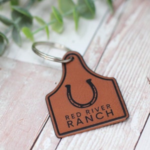 Personalized Keychain | Cattle Tag Keychain | Your Brand Keychaing ...