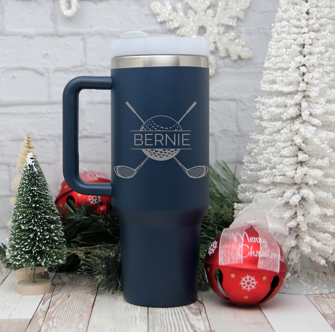 Personalized Golf Tumbler Golf Ball Tumbler Father Day Gift Groomsman ...