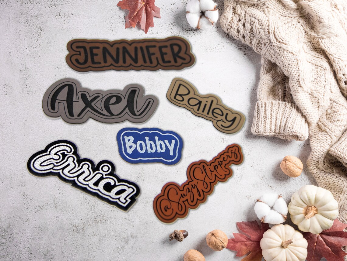 Name Patch | Iron-on Name Patch | Custom Name Patch for Backpacks ...
