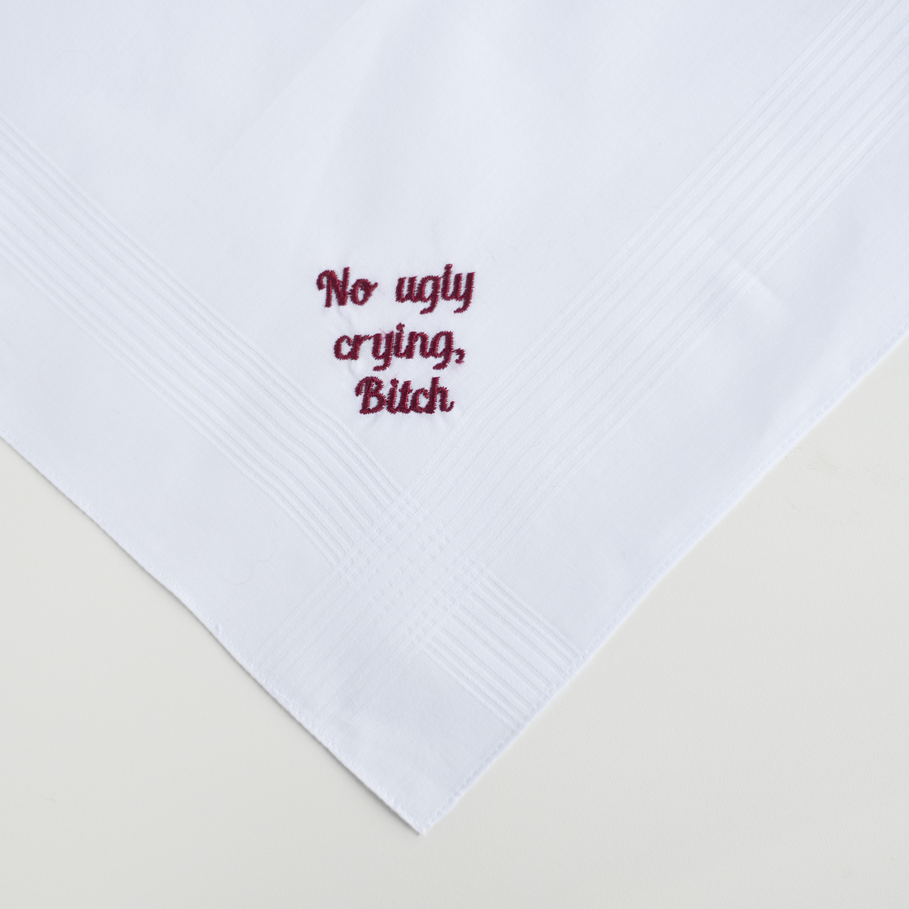 No Ugly Crying Handkerchief Men Funny Wedding Day Gift for - Etsy