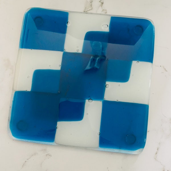 Fused Glass Trivet - Etsy