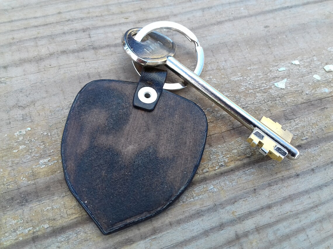 Fox Key Fob Fox Keychain Fox Leather Keychain Custom | Etsy