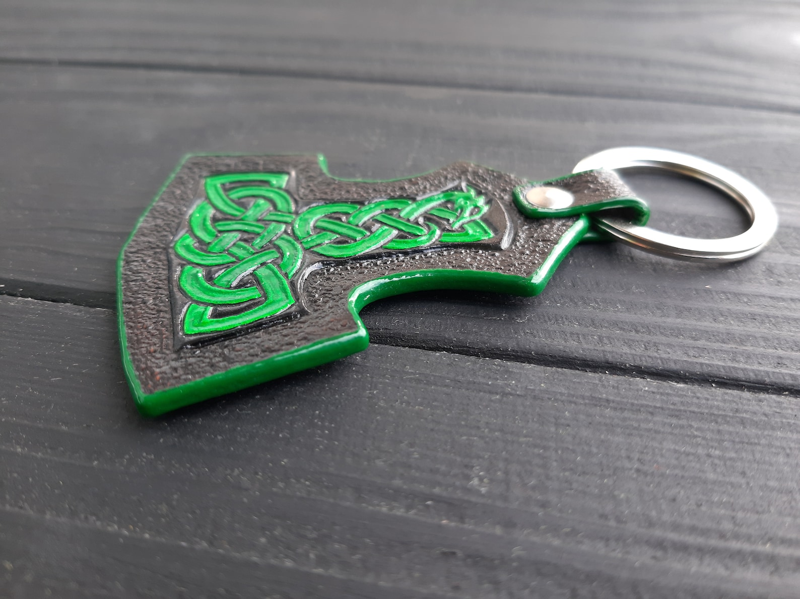 Thor's Hammer Keyfob Mjolnir Keychain Made in Ukraine - Etsy