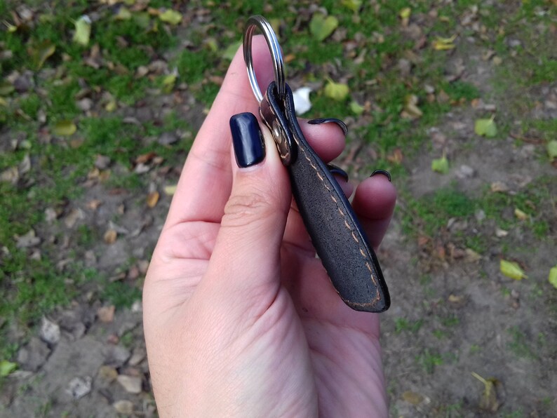 Thor's Hammer Mjolnir Keychain Leather Keychain Custom - Etsy