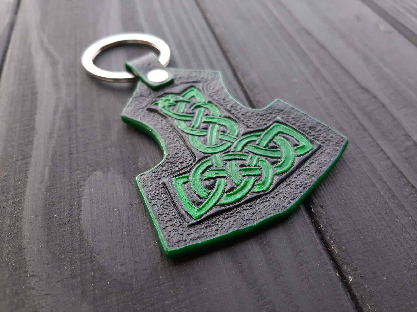 Thor's Hammer Keyfob Mjolnir Keychain Made in Ukraine - Etsy
