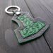 Thor's Hammer Keyfob Mjolnir Keychain Made in Ukraine - Etsy