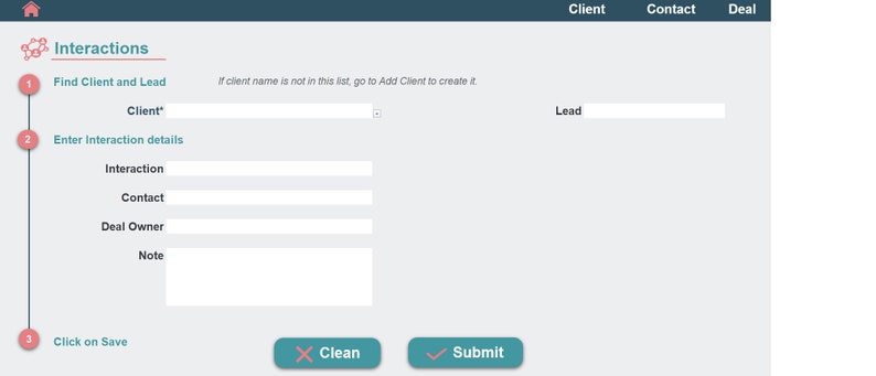 CRM Excel Template | Customer and Contact List | Track Customers and ...
