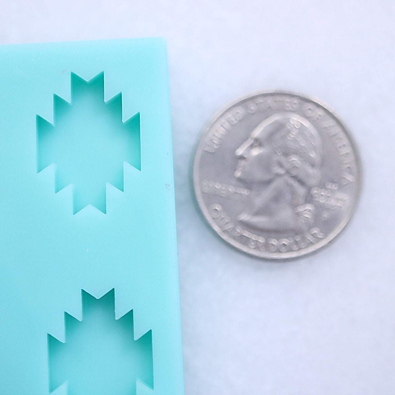 Shiny Aztec Stud Mold Boho Epoxy Resin Mold Geo Stud Mold - Etsy