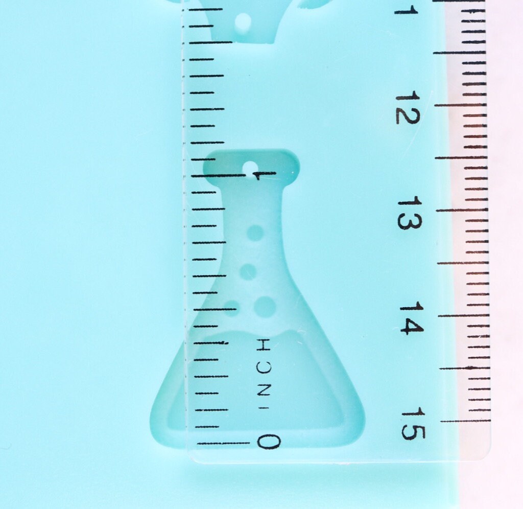 2 Pc Etched Beaker Mold Etched Beaker Jewelry Mold Etched - Etsy