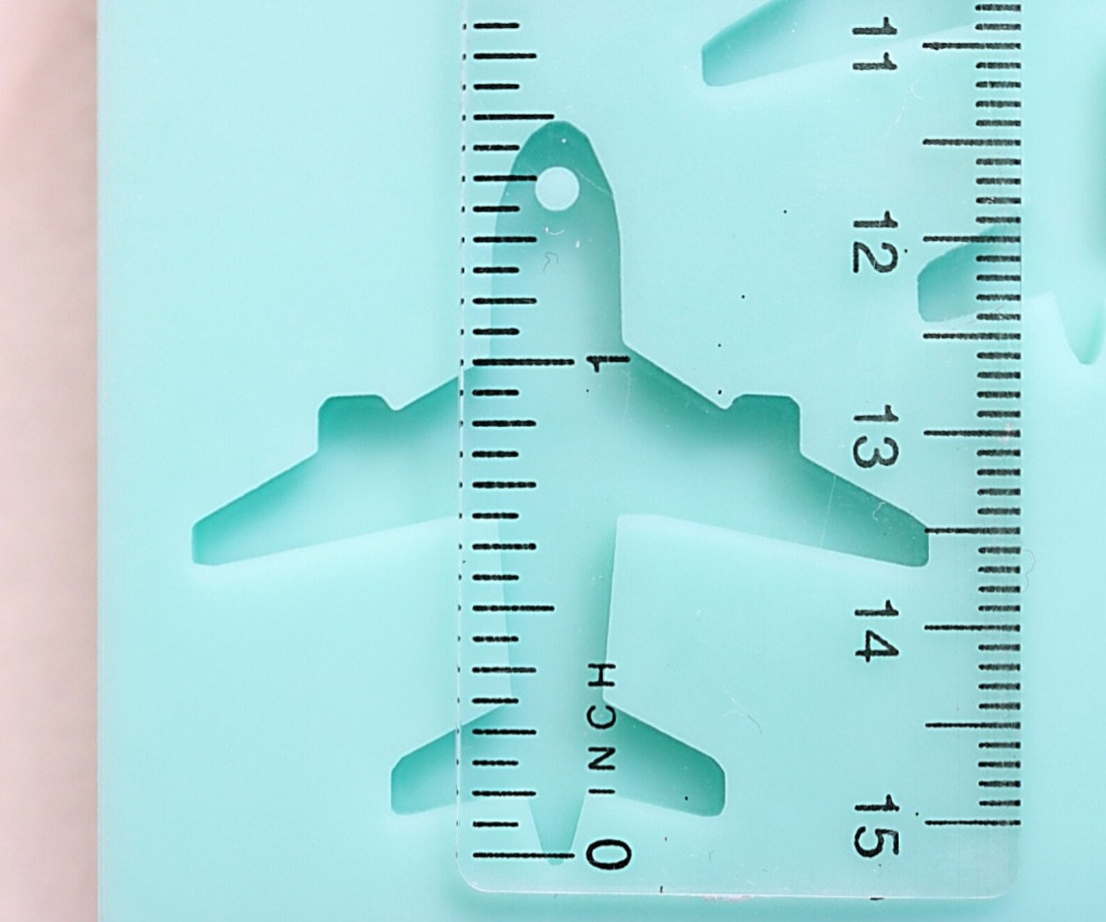 Shiny Airplane Pendant Mold Airplane Earrings Mold Airplane | Etsy