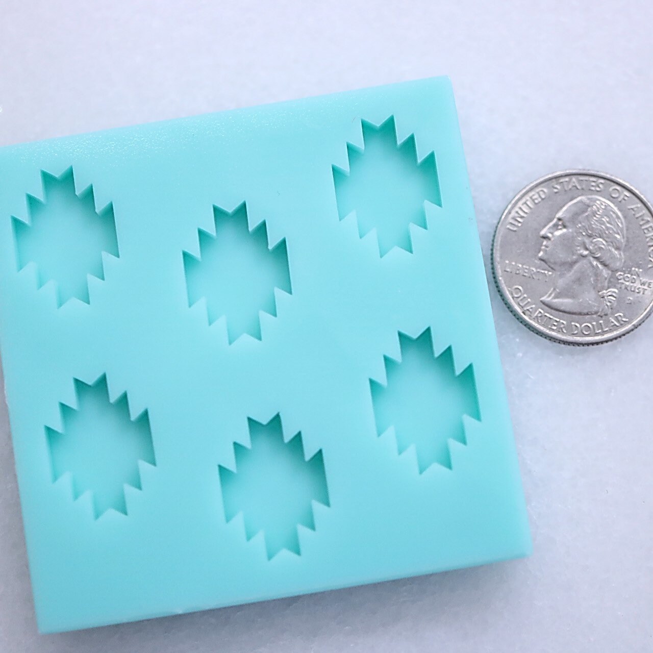 Shiny Aztec Stud Mold Boho Epoxy Resin Mold Geo Stud Mold - Etsy