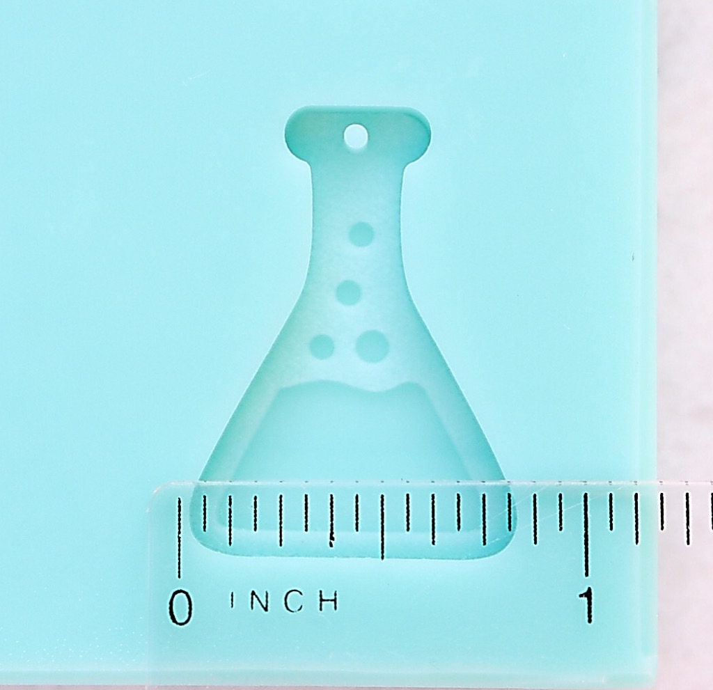 2 Pc Etched Beaker Mold Etched Beaker Jewelry Mold Etched - Etsy