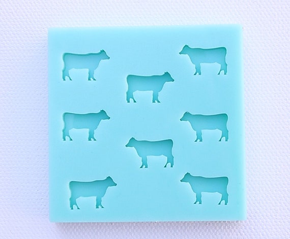Cow Stud Mold Cow Jewelry Mold Cow Earring Mold Cow - Etsy