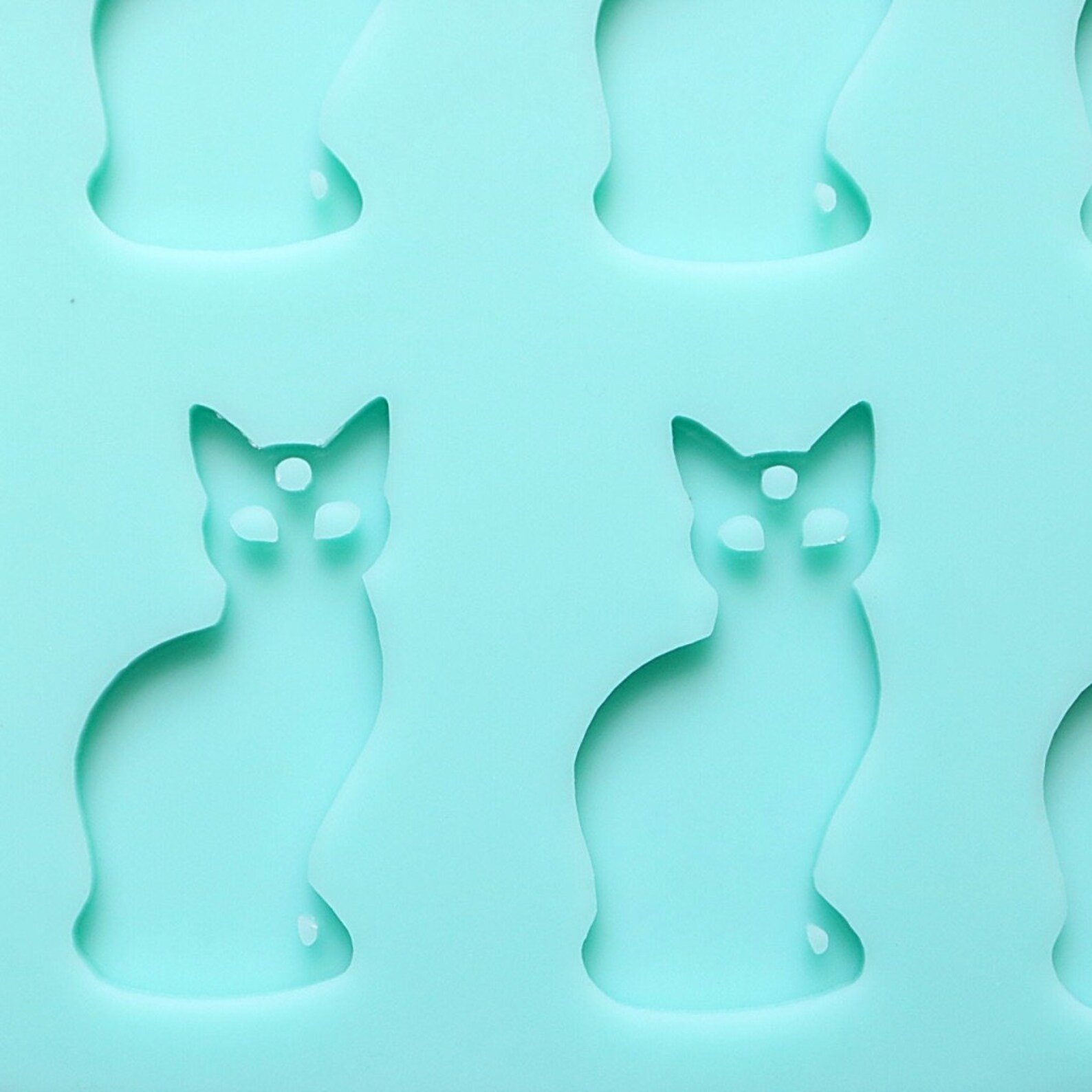 Cat Pendant Mold Cat Jewelry Mold Cat Drop Earrings Mold - Etsy