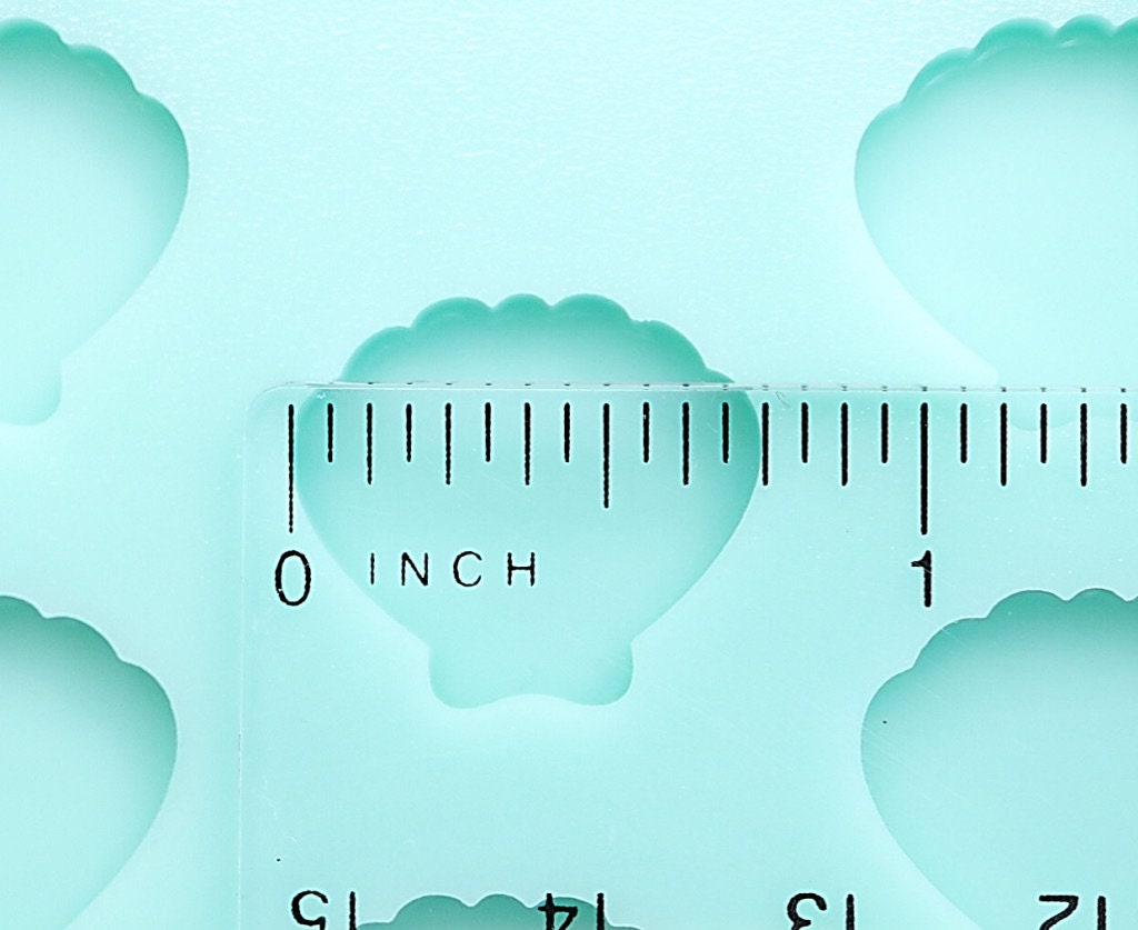 Shiny Scallop Seashell Stud Mold Shell Stud Mold Shell - Etsy