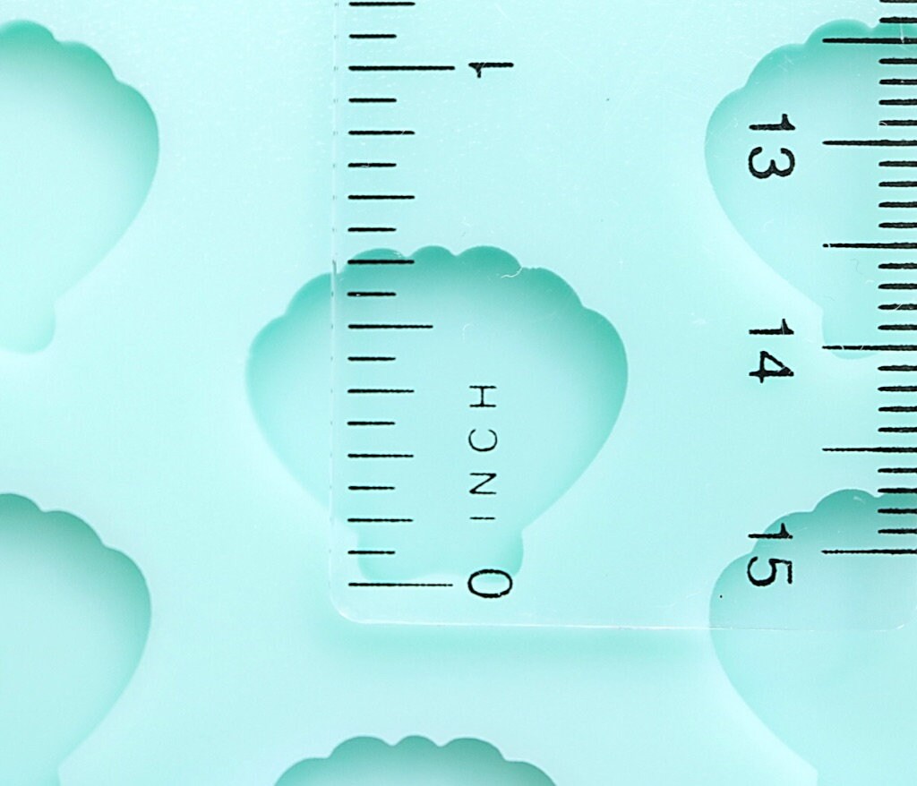 Shiny Scallop Seashell Stud Mold Shell Stud Mold Shell - Etsy