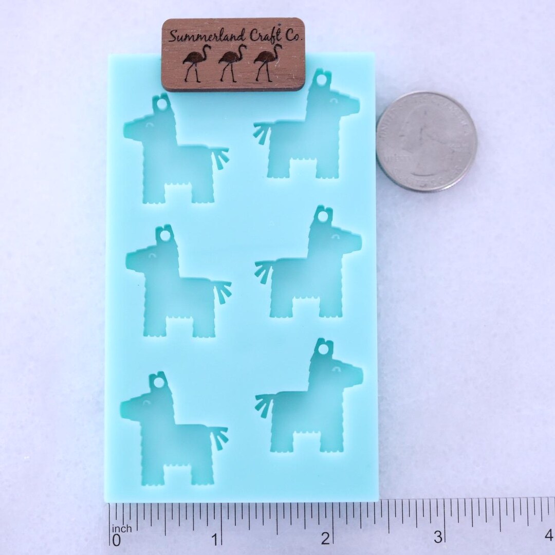 1” Tall Piñata Jewelry Mold, Piñata Earrings Mold, Cinco De Mayo ...