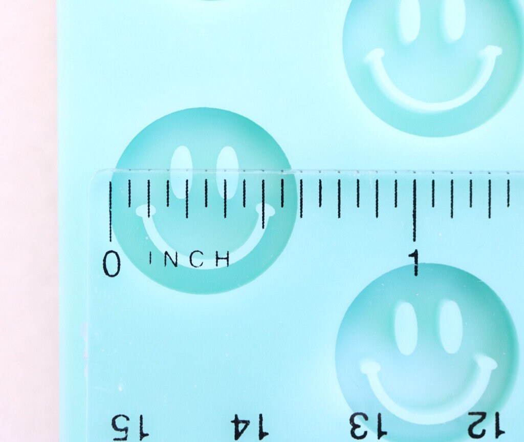 Shiny Smiley Face Stud Mold Smiley Face Stud Earrings Mold - Etsy
