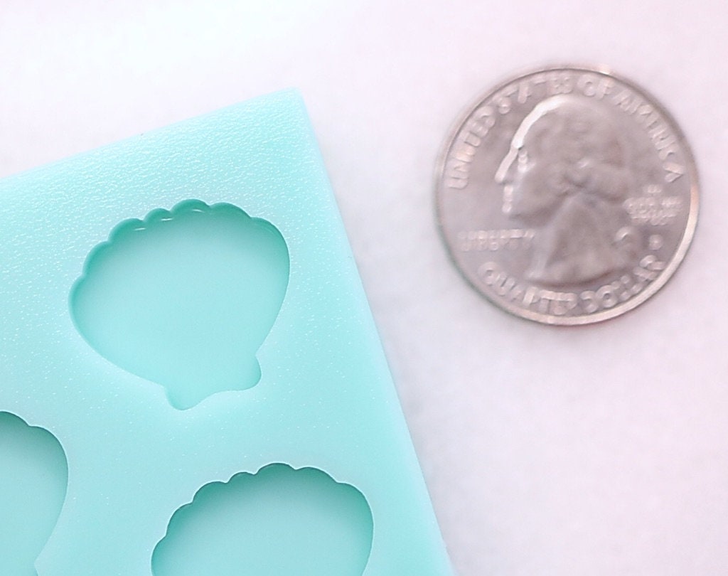 Shiny Scallop Seashell Stud Mold Shell Stud Mold Shell - Etsy