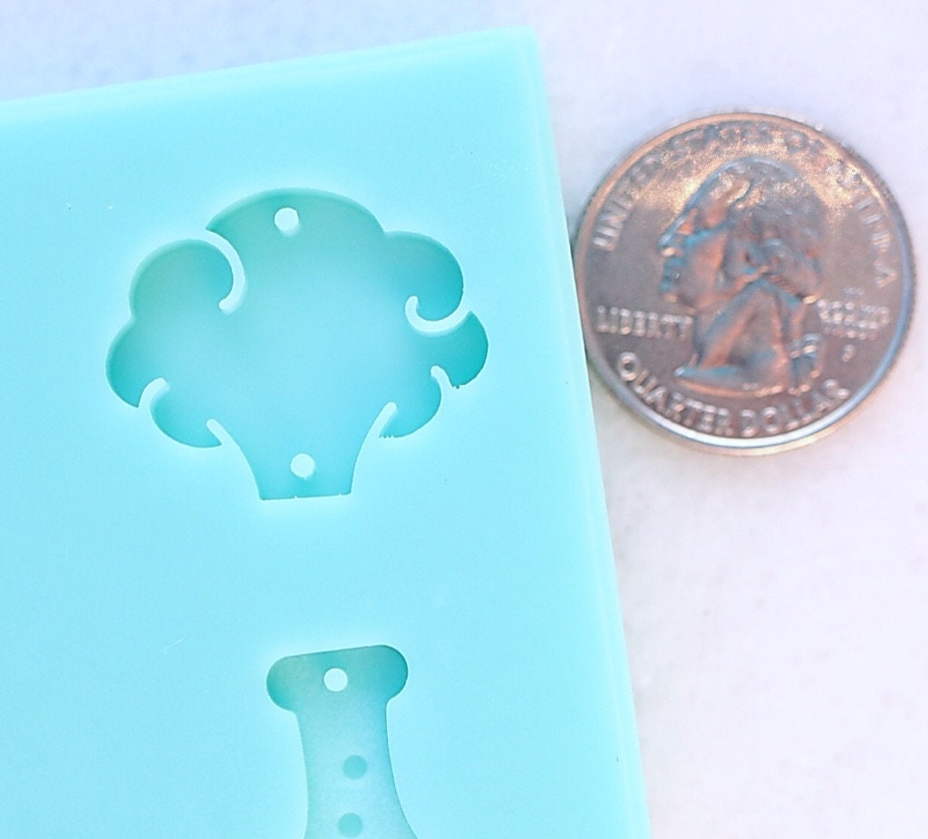 2 Pc Etched Beaker Mold Etched Beaker Jewelry Mold Etched - Etsy