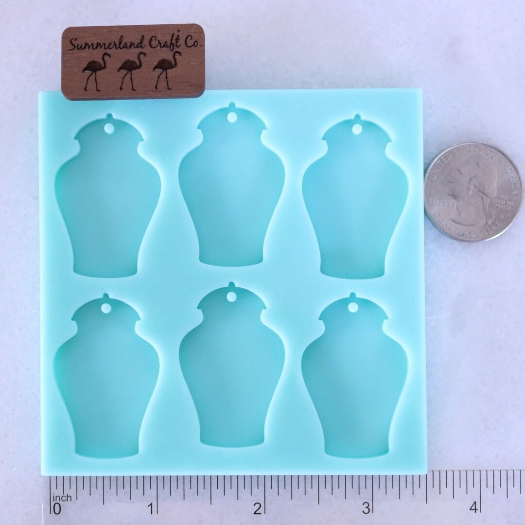 Chinoiserie Ginger Jar Pot Mold, Ginger Pot Jewelry Mold, Ginger Jar ...