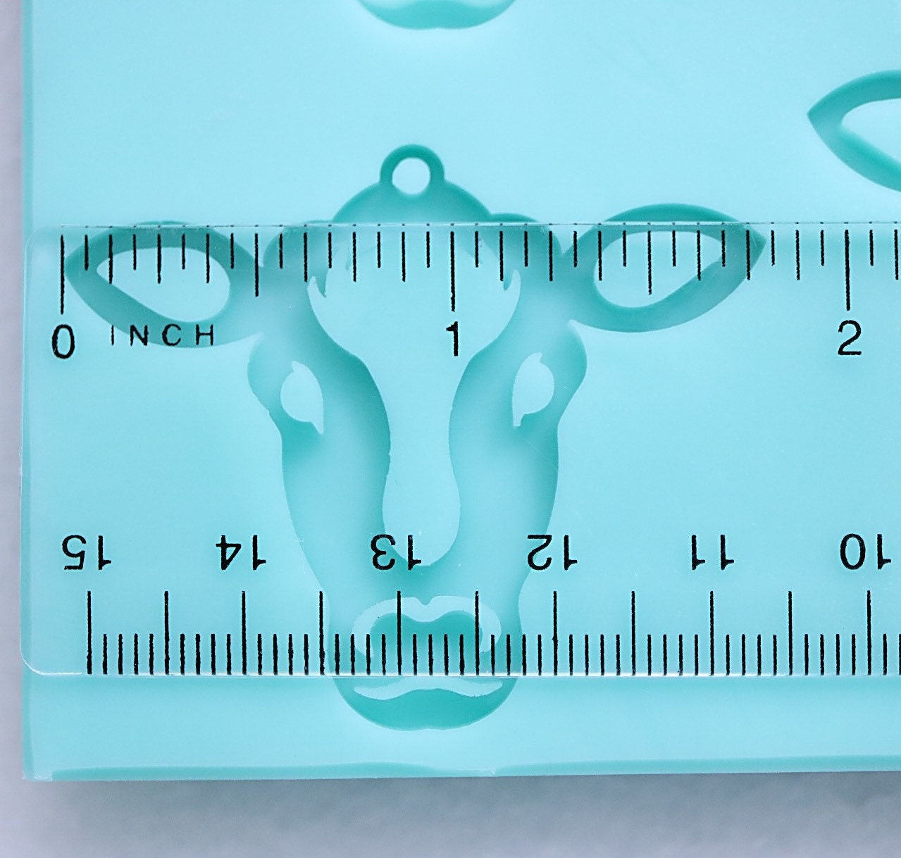 Shiny Cow Head Outline Mold Cow Jewelry Mold Cow Head Cutout - Etsy