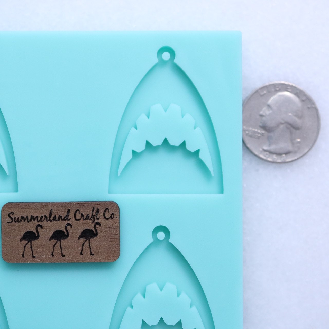 Shark Cutout Drop Mold Shark Mouth Jewelry Mold Shark Bite - Etsy