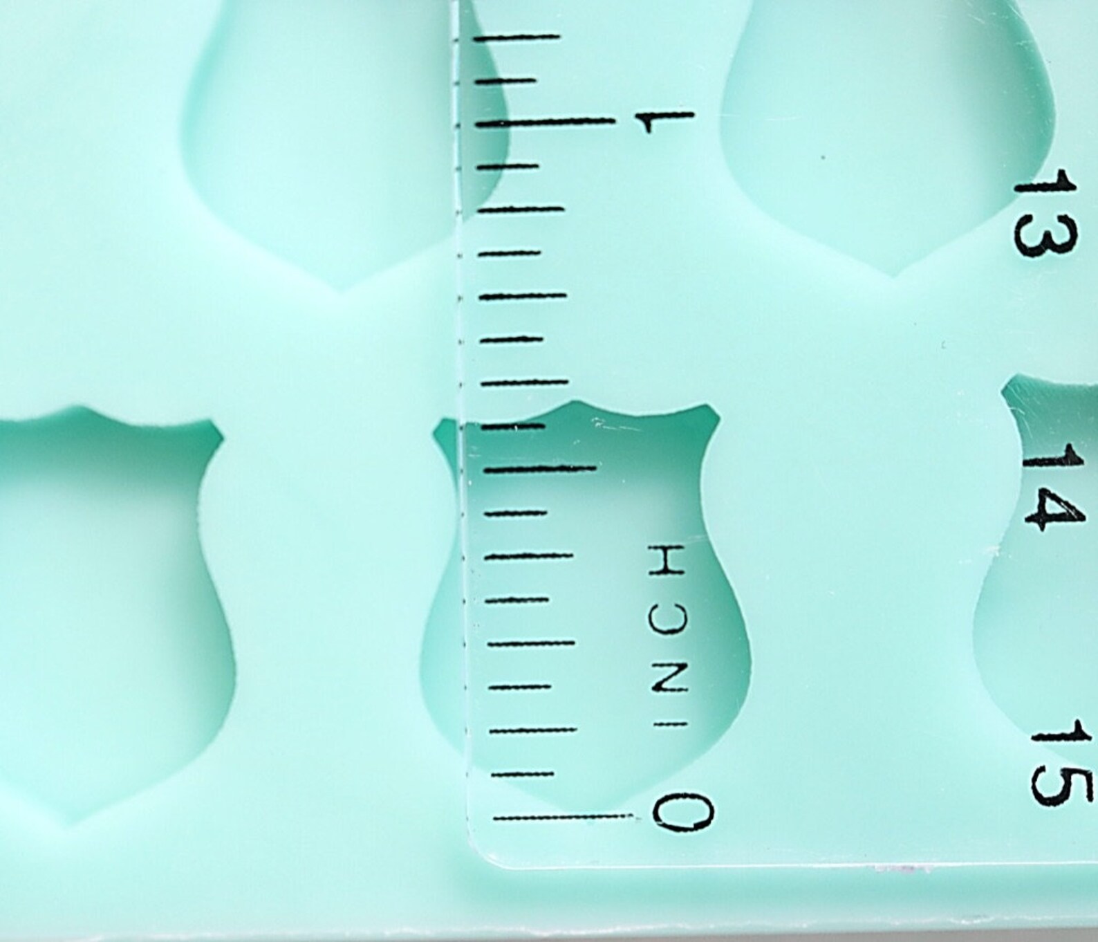 Shiny Police Badge Stud Mold Police Logo Stud Earrings Mold | Etsy