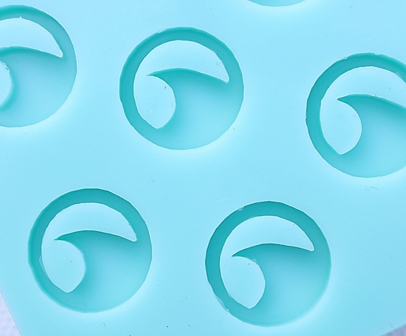 Ocean Wave Mold Wave Jewelry Mold Ocean Wave Stud Mold Wave | Etsy
