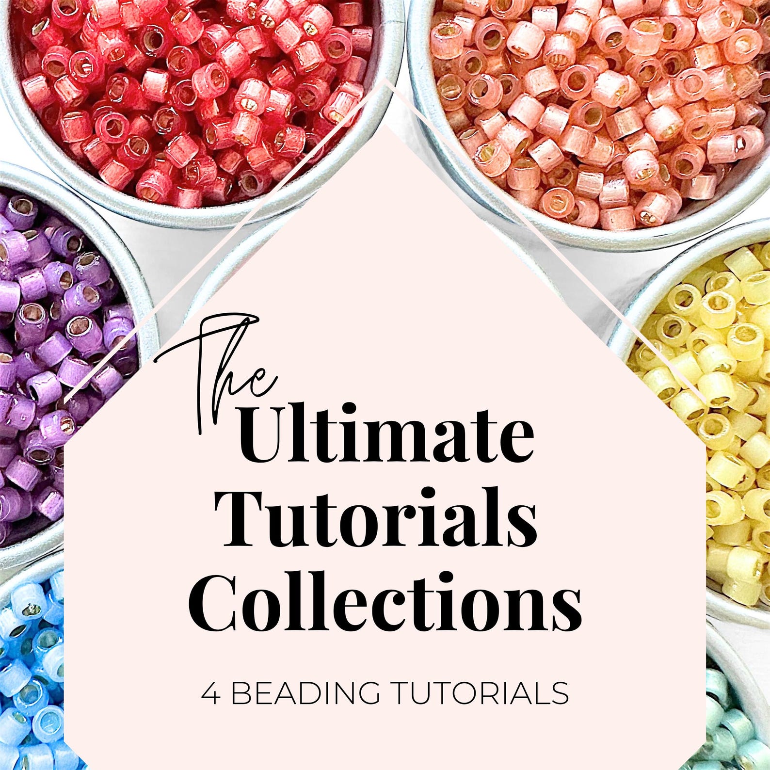 Beading Tutorial Bundle, 4 Miyuki Coursebeads Tutorials PDF, Loom ...