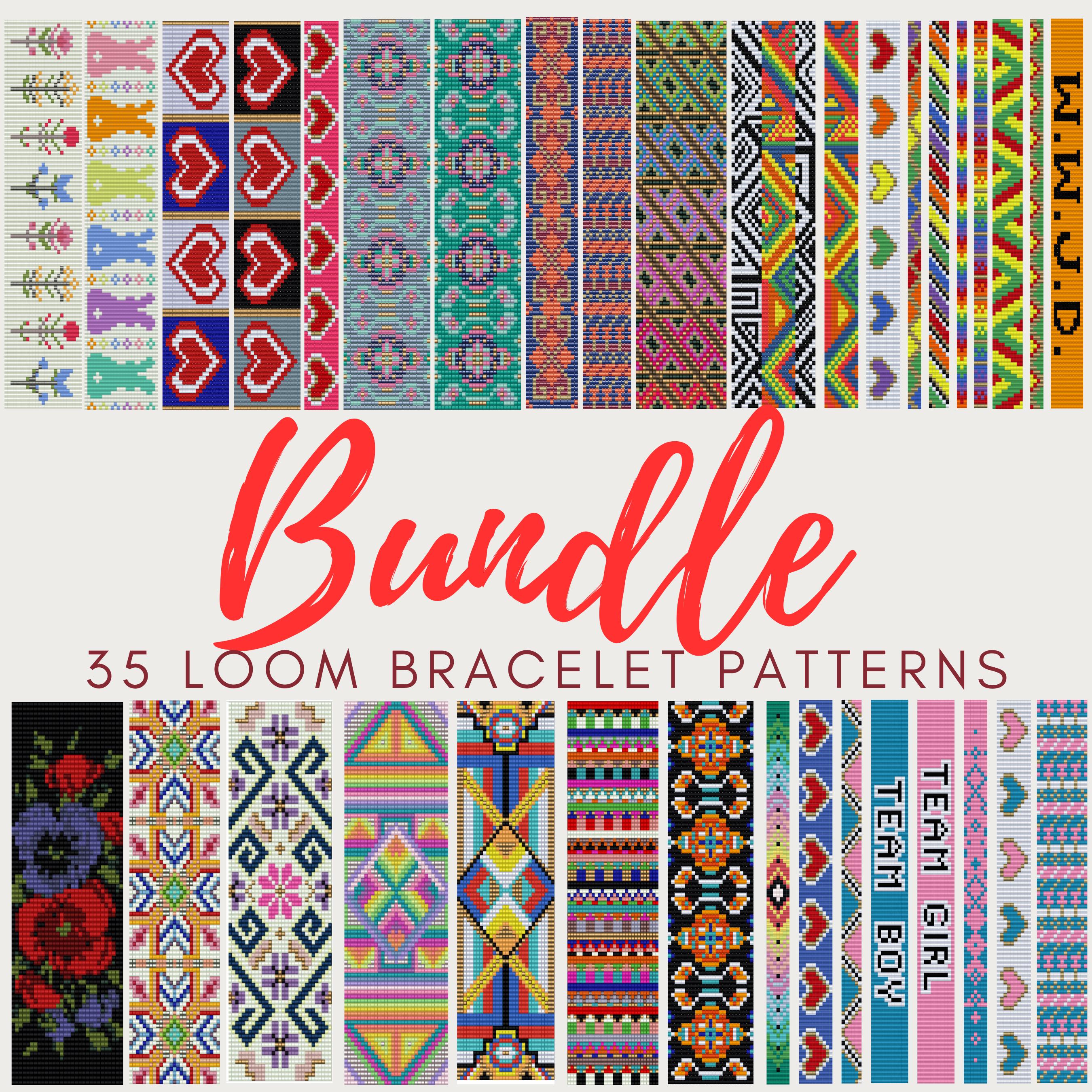 Beaded Patterns and Tutorials Bundle 141 Designs, Even and Odd Count ...