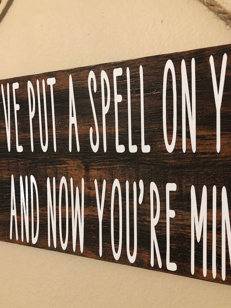 I've Put a Spell on You and Now You're Mine Hocus - Etsy