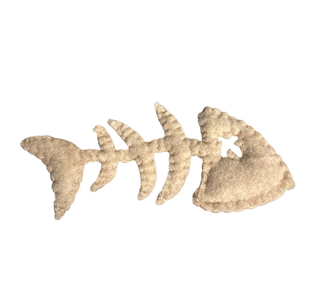 Cat Toys, Fish Skeleton, Fish Skeleton Cat Toy, Cat Toy, Cat, Catnip ...