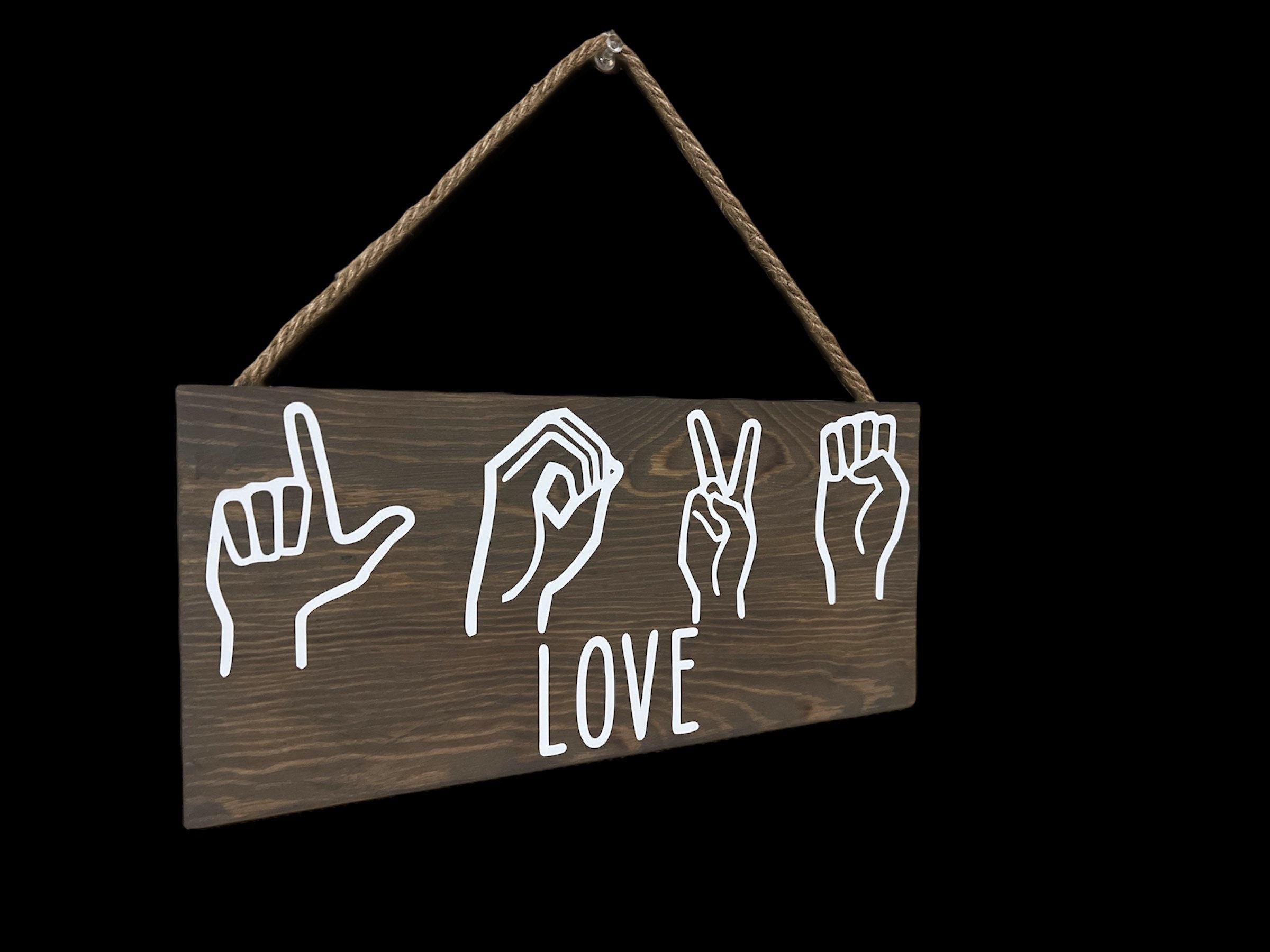 Valentines, Love, Sign Language, Asl, Love Sign, Farmhouse, Love in ...