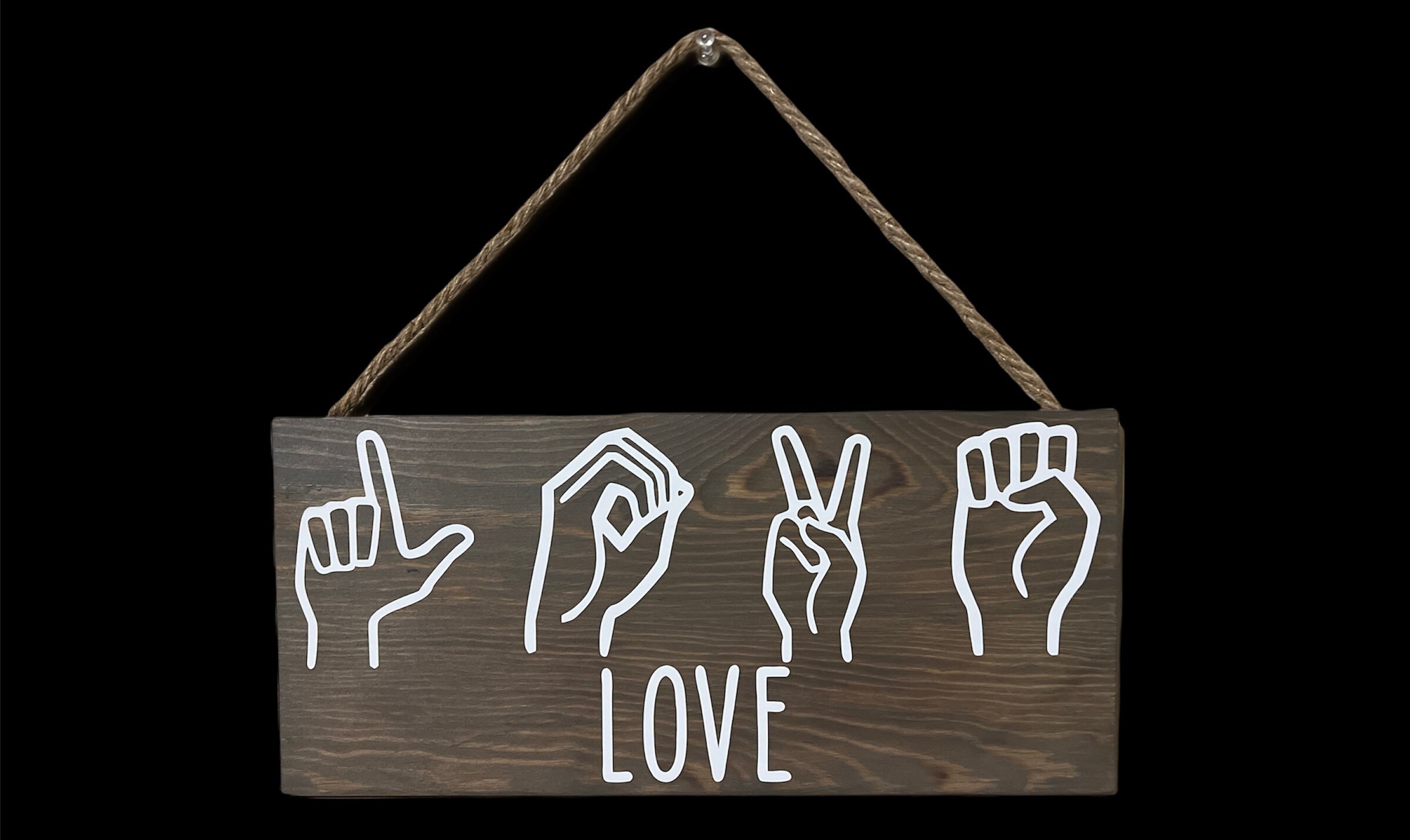 Valentines, Love, Sign Language, Asl, Love Sign, Farmhouse, Love in ...