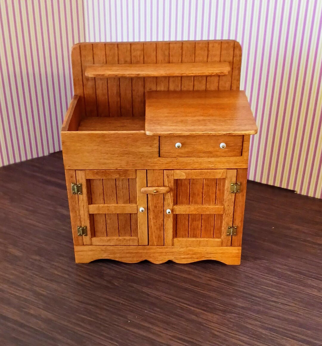 Vintage Dollhouse Artist Bob Stevenson SIGNED Dry Sink, Rare and ...
