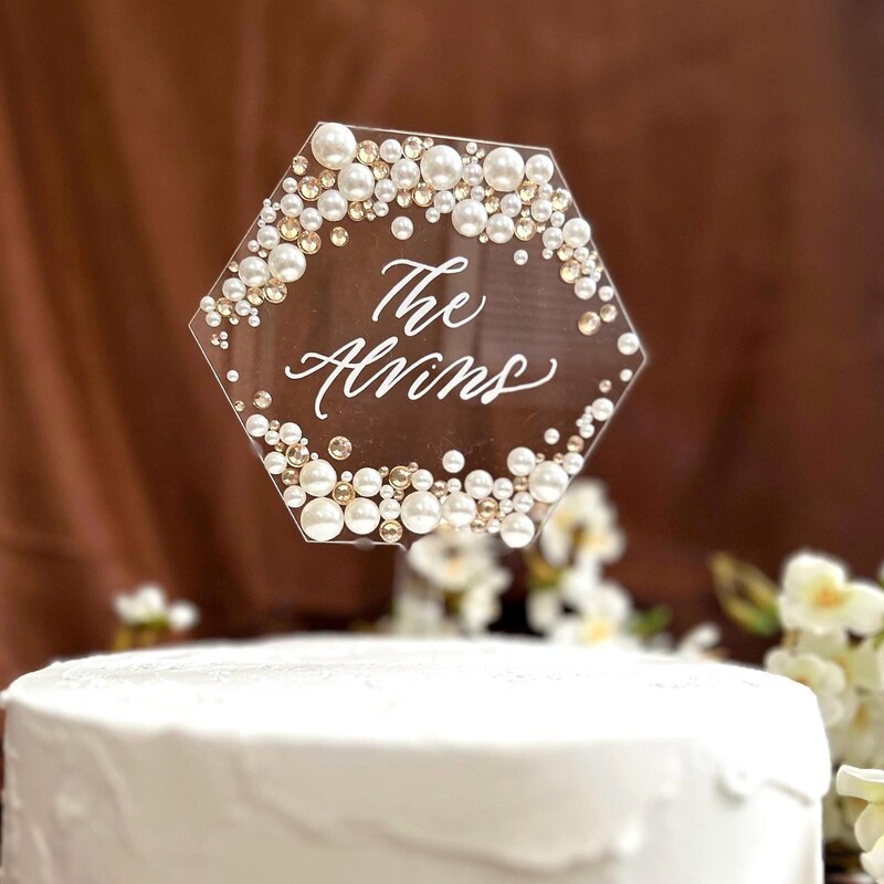 Elegant Cake Toppers - Etsy