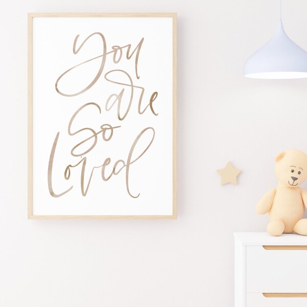 You Are so Loved - Etsy