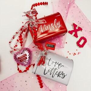 Personalized Valentines Mailbox Classroom Valentines for Class Gifts ...
