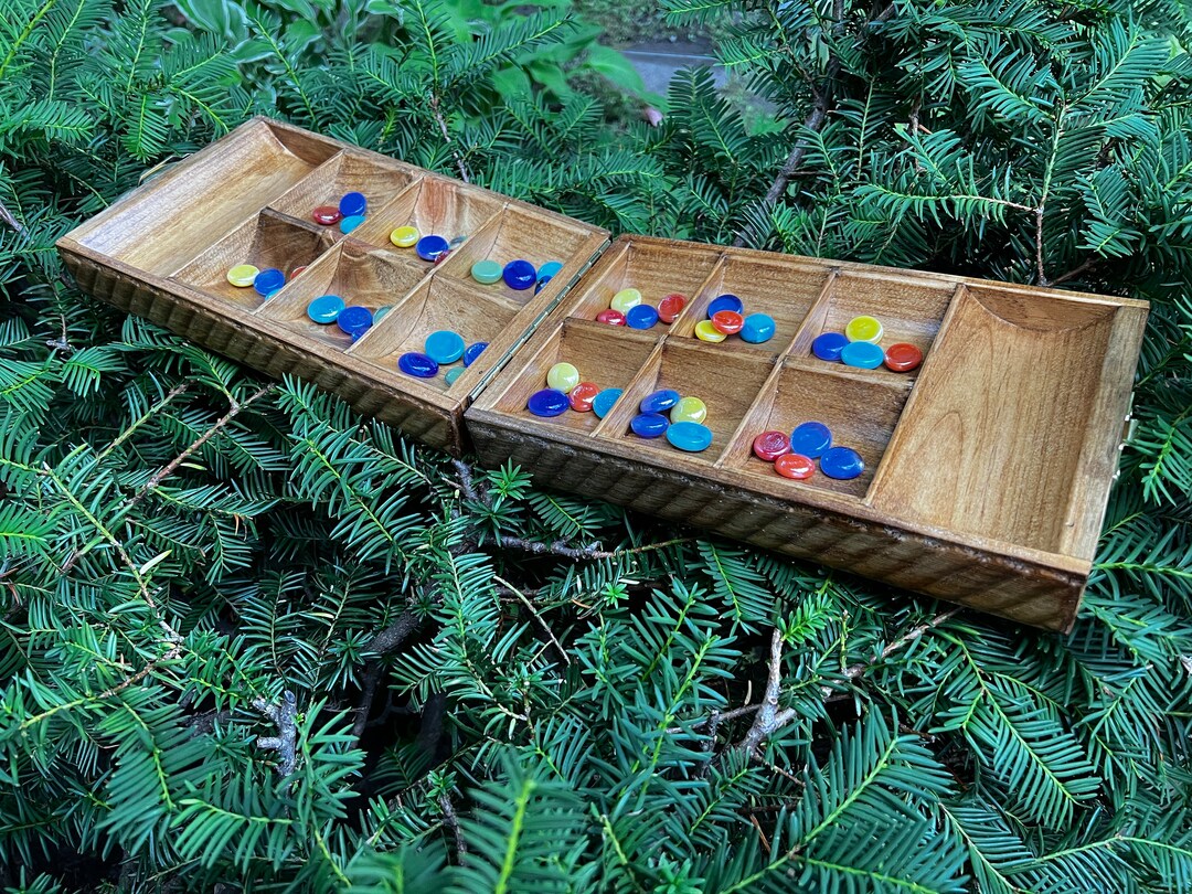 Deluxe Folding Mancala Board - Etsy