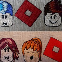 ROBLOX Dab Kids Game Embroidery Design File - 2 Sizes - Instant ...