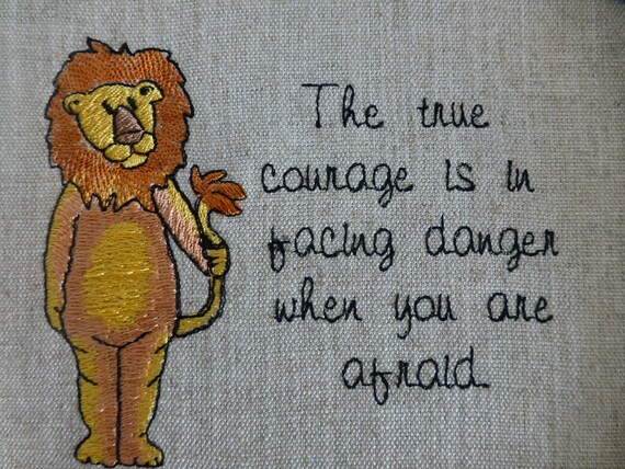 Cowardly Lion Embroidery Design Wizard of Oz Embroidery File - Etsy