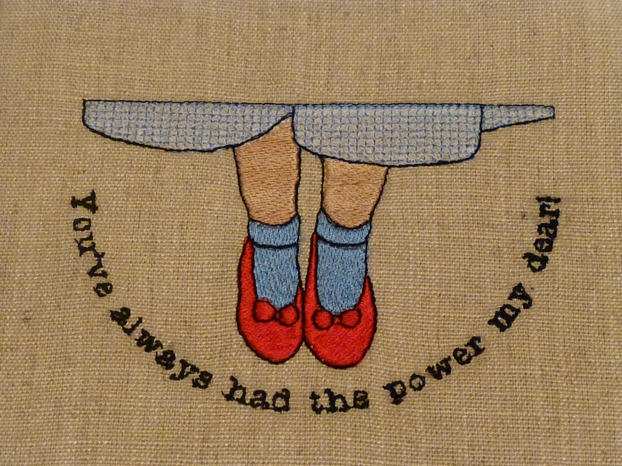 Ruby Red Slippers Embroidery Design, Wizard of Oz Embroidery, You've ...